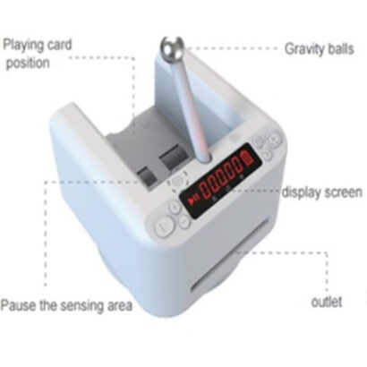 Smart Automatic Poker Card Dealer-360° Rotating Universal Anti-Cheating ...